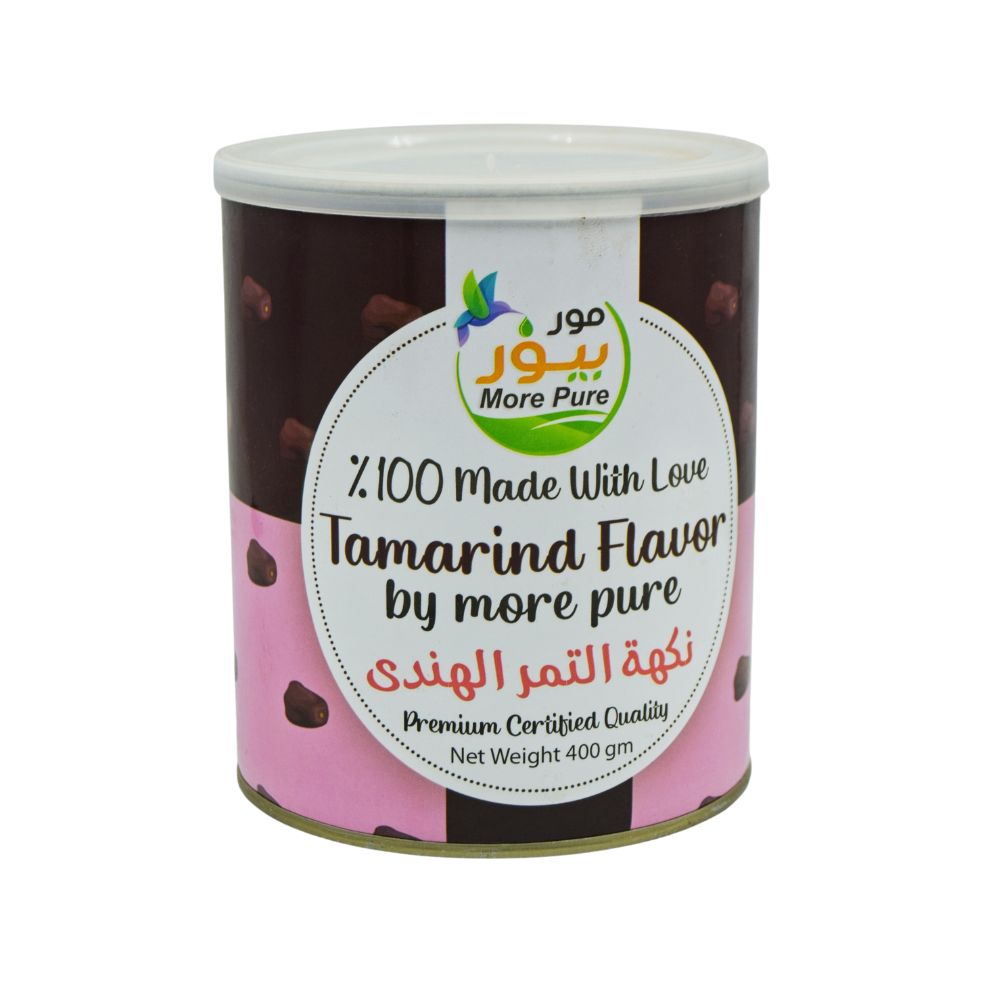 More Pure Tamarind Flavor 400 gram Tin Can - More pure life