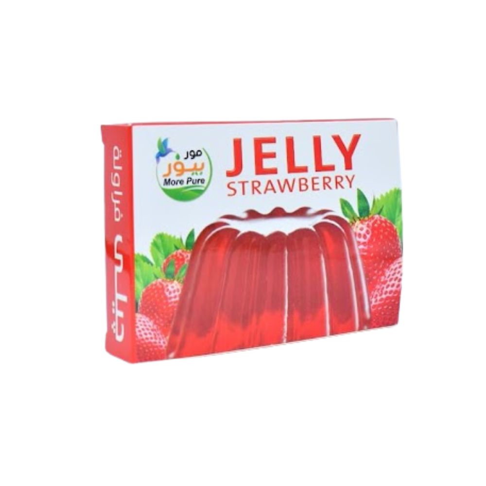 More Pure Strawberry jelly 70 gm carton - More pure life